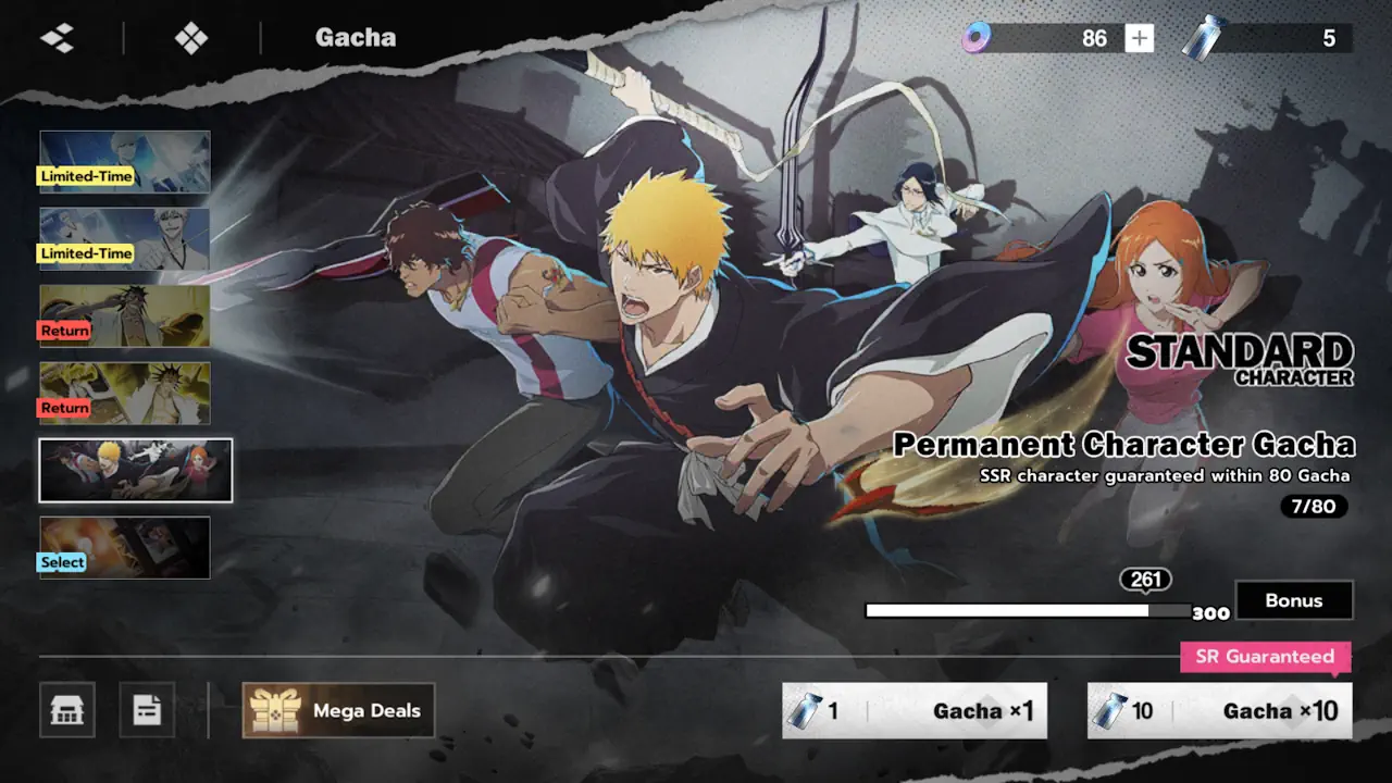 Gacha System | Bleach Soul Resonance